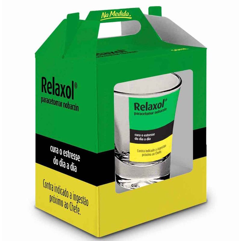 Copo Shot Individual Remédio Relaxol 60ml - versareanosdourados