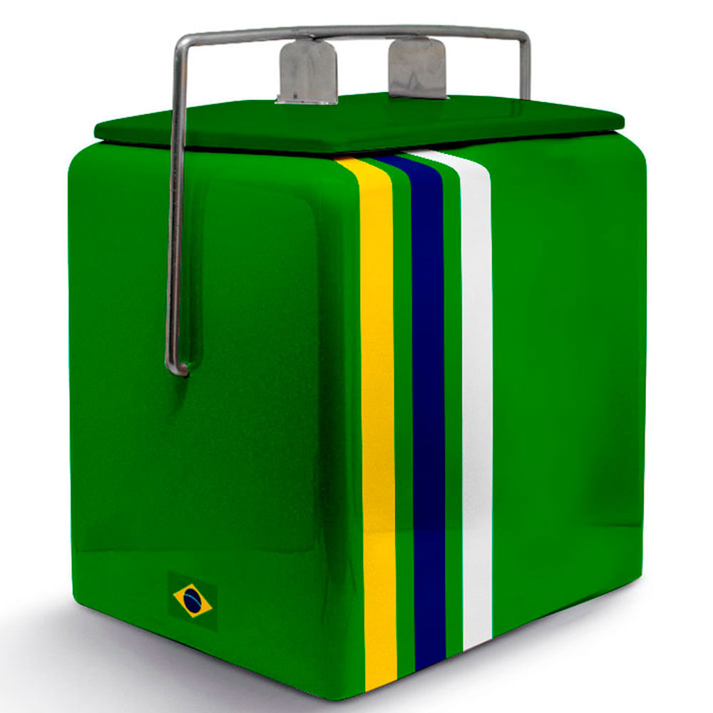 Cooler Com Tampa Brasil 13 Litros - Camicado